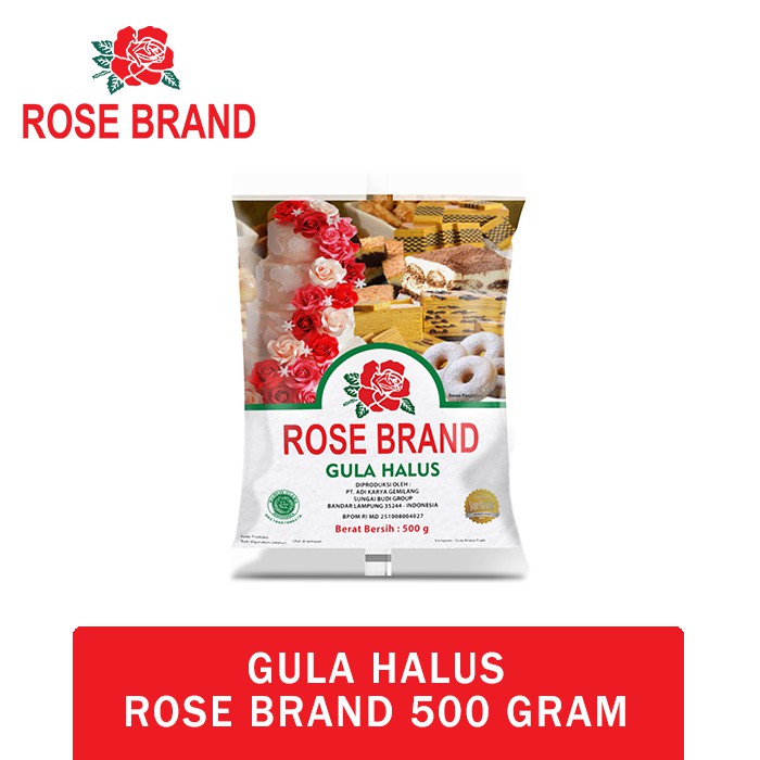 Jual Rose Brand Gula Halus 500 Gram | Shopee Indonesia