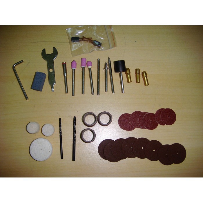 Jual Mini Grinder Tuner Bor Botol Mini Merk Mollar Set 40 Pcs Aksesoris ...