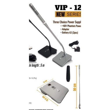 Jual Mic kabel meja hardwell Vip-12 VIP 12 Vip 9 mic podium hardwell original | Shopee Indonesia