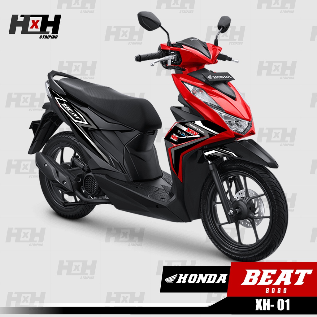 Jual Sticker Stiker Striping Lis Variasi Beat Fi New 2020 / CBS / ISS ...