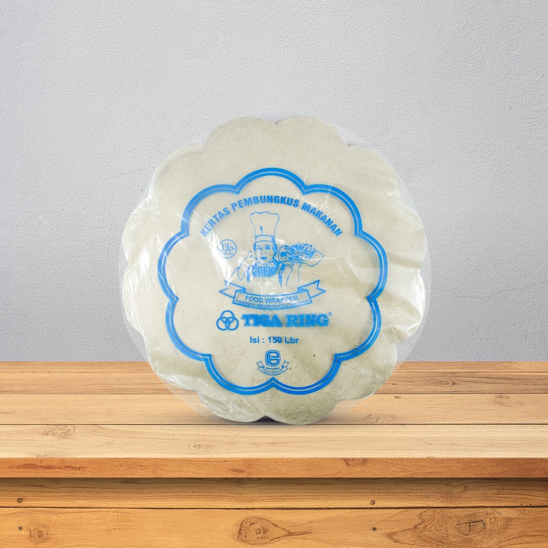 Jual Kertas Nasi Bunga Tiga Ring Biru Isi 150 Lembar | Shopee Indonesia