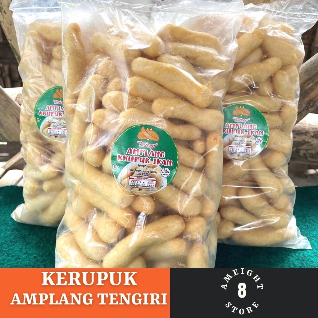 Jual Kerupuk Amplang Tengiri 100gr | Shopee Indonesia