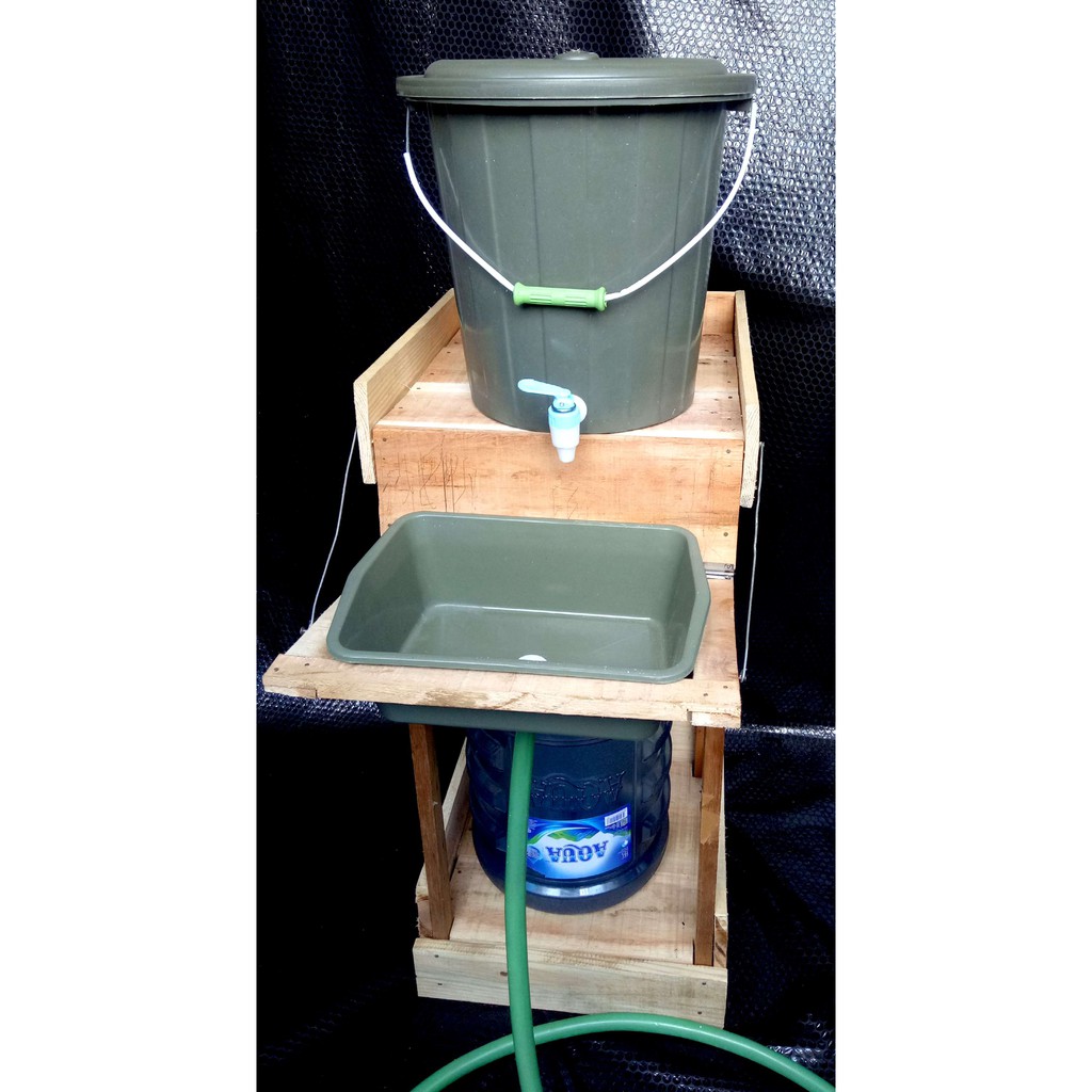 Jual Dispenser Galon > Tempat galon > Dispenser Ember cuci tangan ...