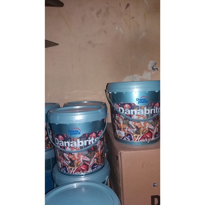 Jual Danabrite Cat Tembok Interior BRILLIANT WHITE - 5 Kg ( Gallon ...