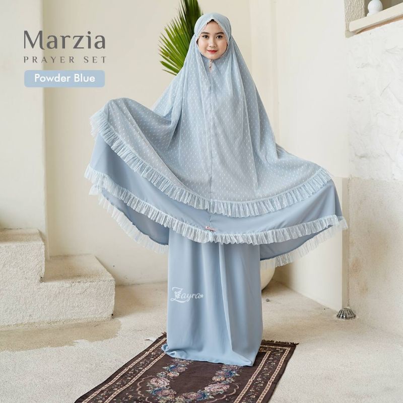 Jual Mukena Marzia ORI Zayrahijab FREE pouch cantik (bahan premium ...