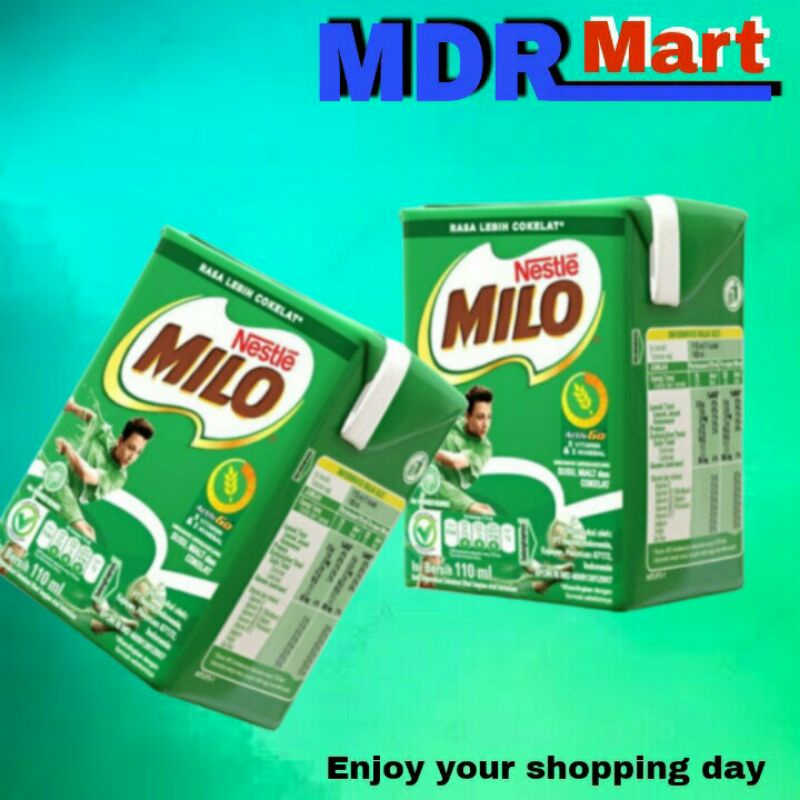 Jual MILO SUSU COKLAT UHT 110 ML | Shopee Indonesia