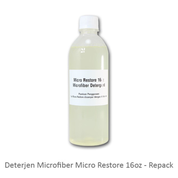 Jual ORIGINAL - Deterjen Lap Microfiber - Micro Restore 16oz - REPACK ...