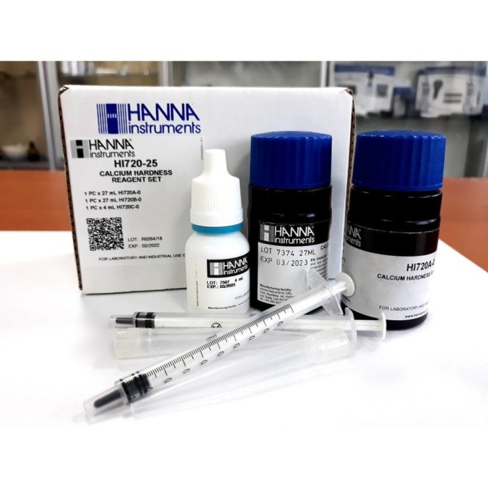 Jual HI720-25 / HI 720-25 Calcium Hardness Checker® HC Reagents (25 ...