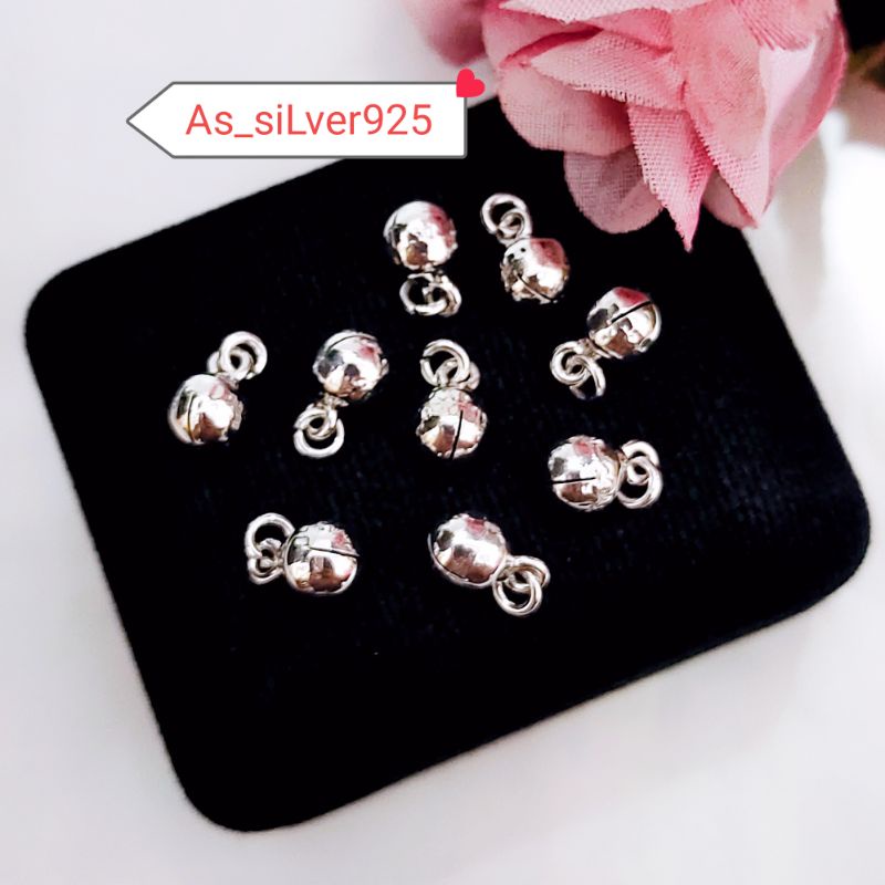 Jual KERINCING/BELL NYARING PERAK ASLI SILVER 925 LAPIS MAS PUTIH ...