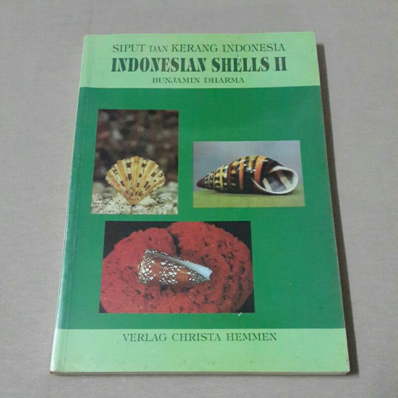 Jual SIPUT DAN KERANG INDONESIA Jilid 2 (INDONESIAN SHELLS II) | Shopee ...