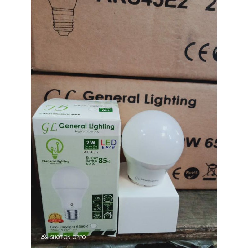 Jual Lampu LED Bulb 3W GL (General Lighting) | Shopee Indonesia