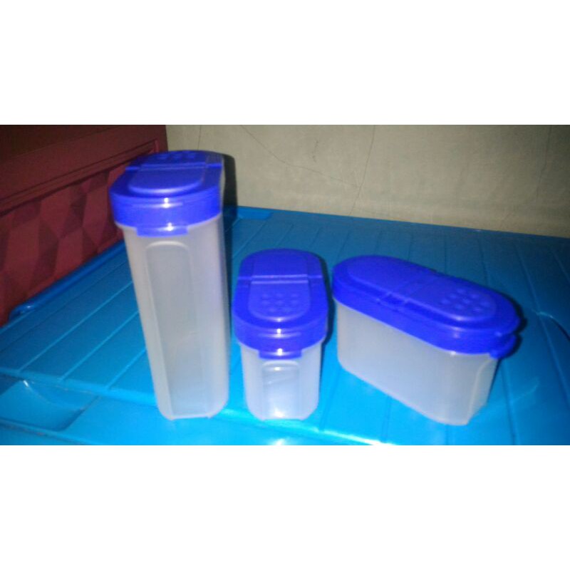 Jual spice to go biru tupperware jadul awet tebal | Shopee Indonesia