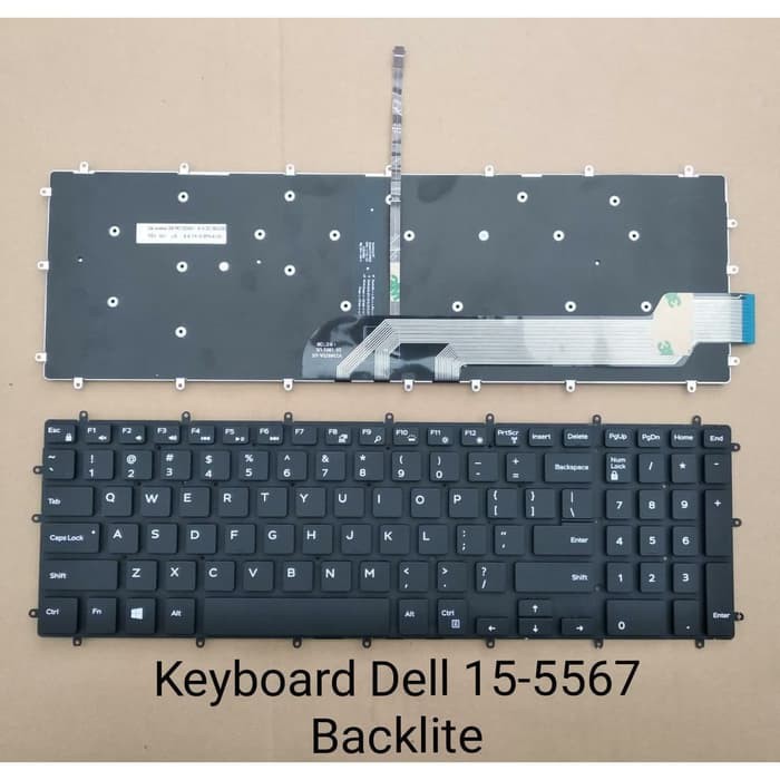 Jual Keyboard Dell Inspiron 15-5565 15 5567 7566 7567 7000 7460 ...