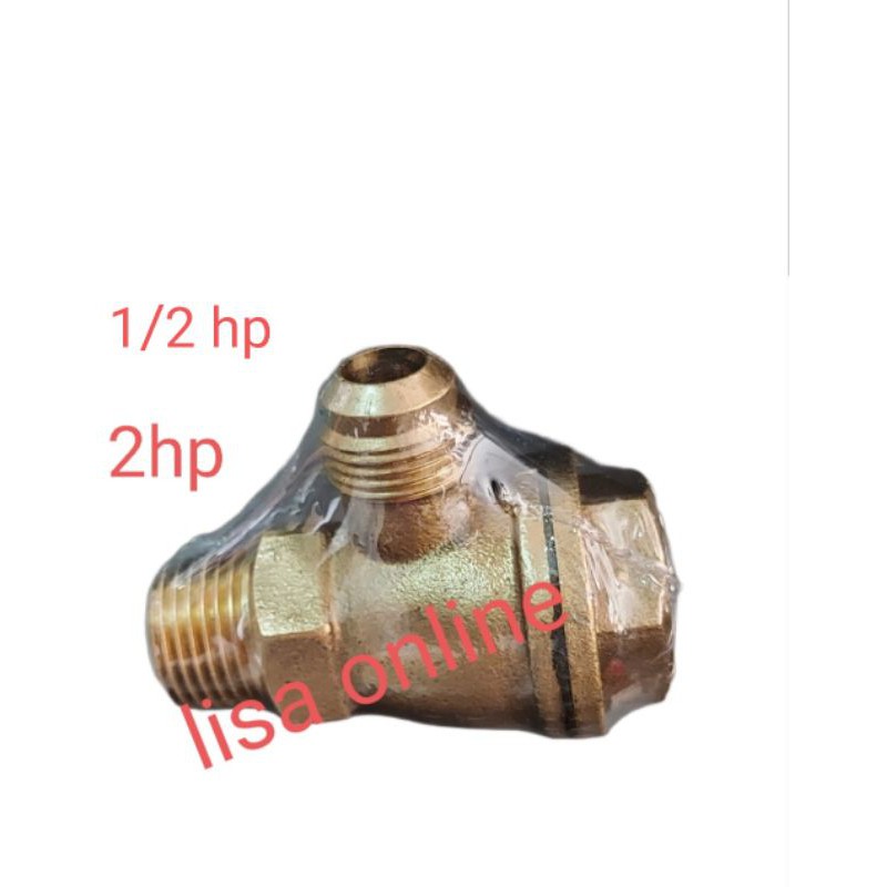 Jual check valve kompresor 1/2hp-2hp savety valve | Shopee Indonesia