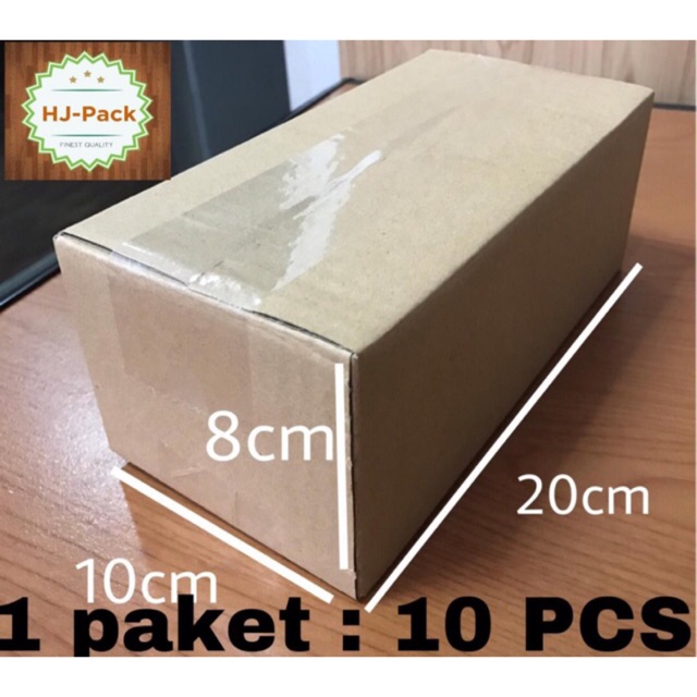 Jual Kardus Dus Box Karton Kerdus Kecil Online Shop 20x10x8 Packing ...