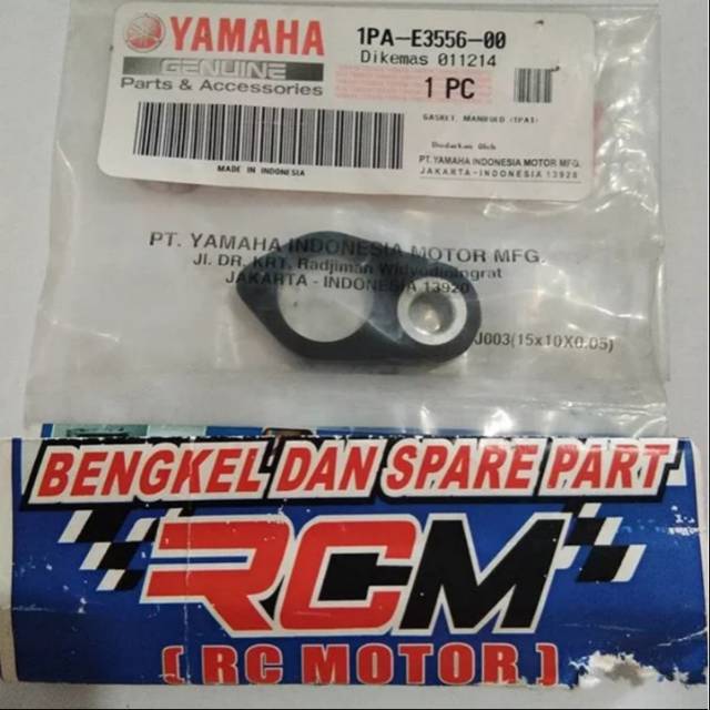 Jual GASKET MANIFOLD MANIPOL BAGIAN INJECTOR VIXION NVL R15 ORI ...