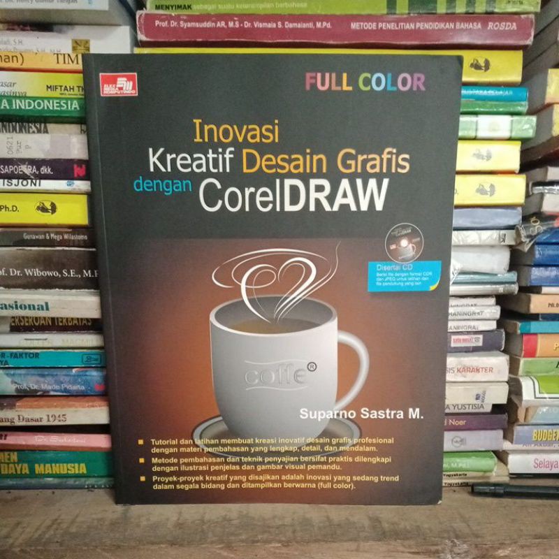 Jual INOVASI KREATIF DESAIN GRAFIS DENGAN CORELDRAW ORIGINAL DISERTAI CD | Shopee Indonesia