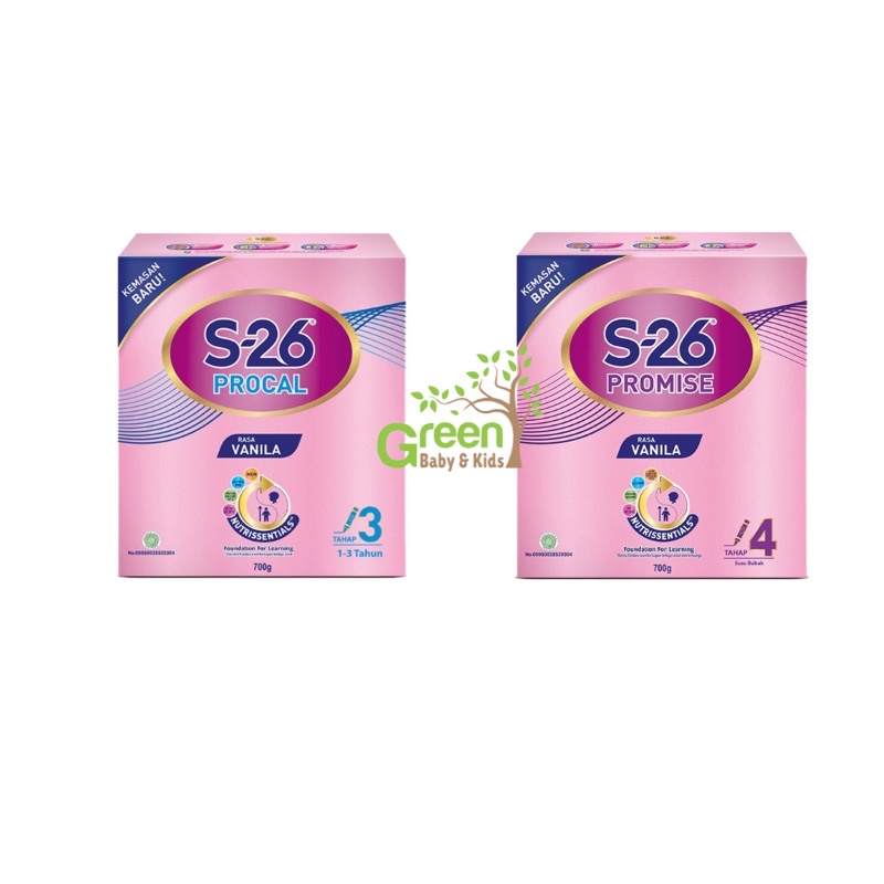 Jual S26 Procal Tahap 3 & Promise Tahap 4 700gr | S-26 Box Kotak | Susu ...