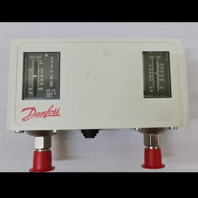 Jual DANFOSS PRESSURE SWITCH KP 15 HPLP 060-124591 (MANUAL) | Shopee Indonesia