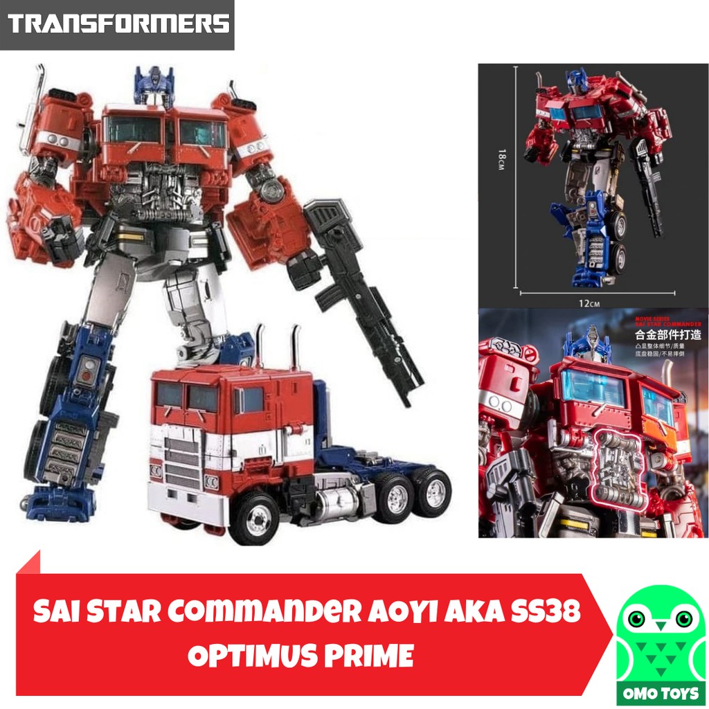 Jual Sai Star Commander AOYI aka SS38 Optimus Prime Transformers BMB | Shopee Indonesia