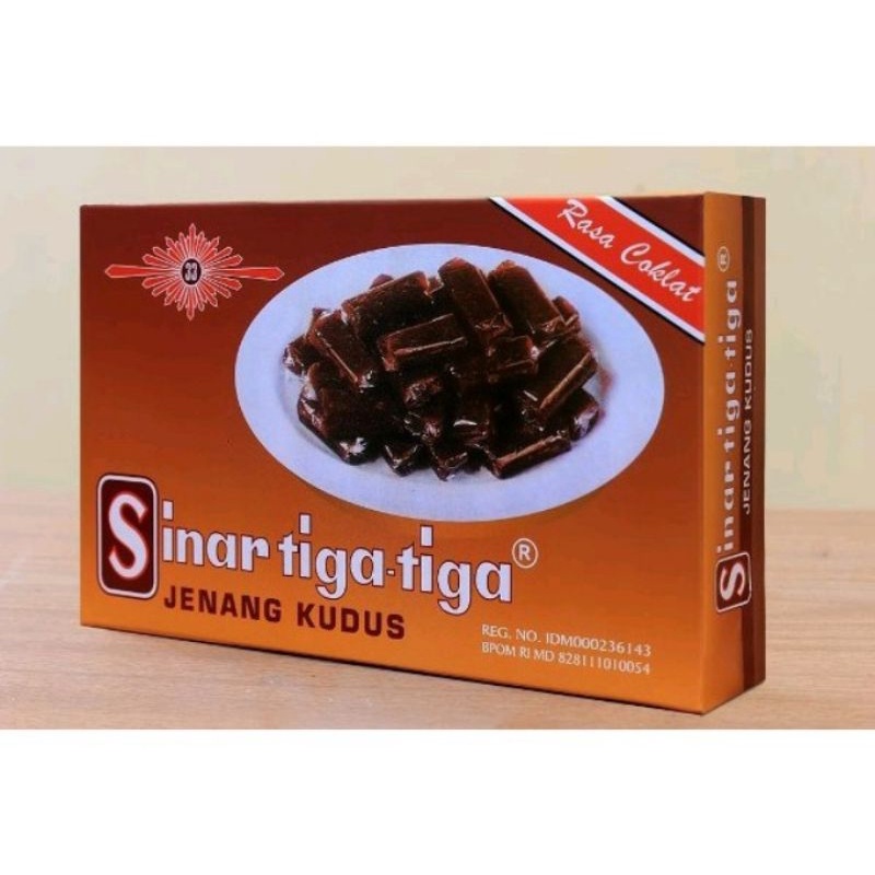 Jual Jenang Kudus Sinar Tiga-Tiga Coklat, Dos 15 s' | Shopee Indonesia