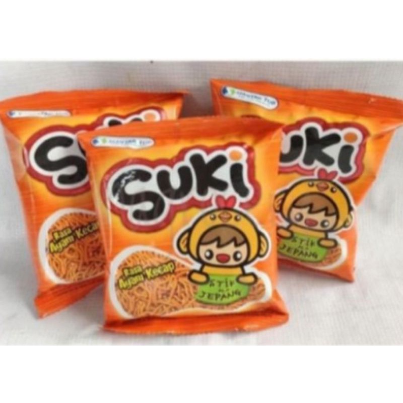 Jual Snack ciki Suki mie per pak isi 20 | Shopee Indonesia