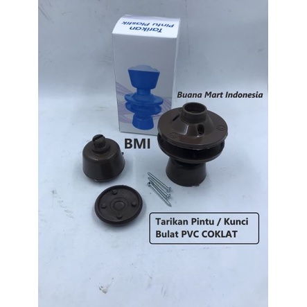 Jual Tarikan Pintu PVC Bulat CKLT | Kunci Pintu WC Plastik | Handle ...