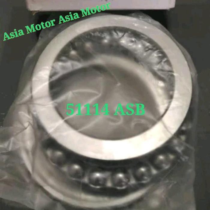 Jual Thrust Ball Bearing 51114 Trust Bearing Laher ASB Ukuran 70 x 95 x ...