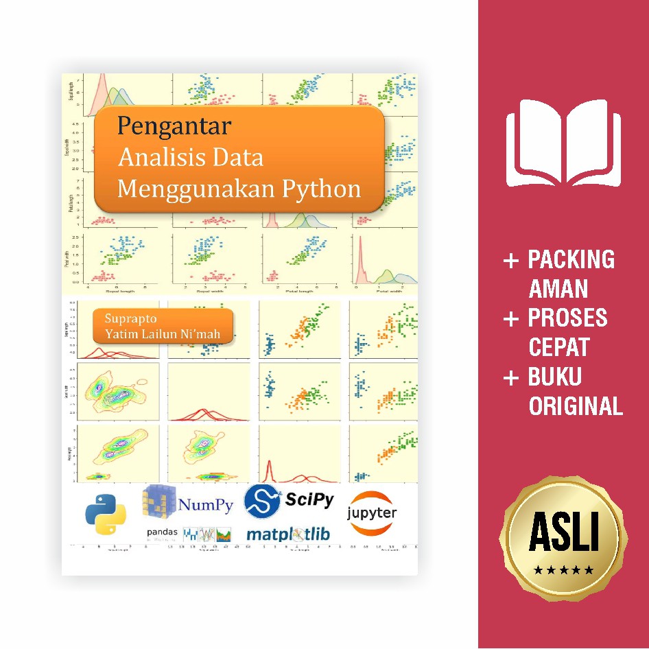 Jual Buku Pengantar Analisis Data Menggunakan Python | Shopee Indonesia