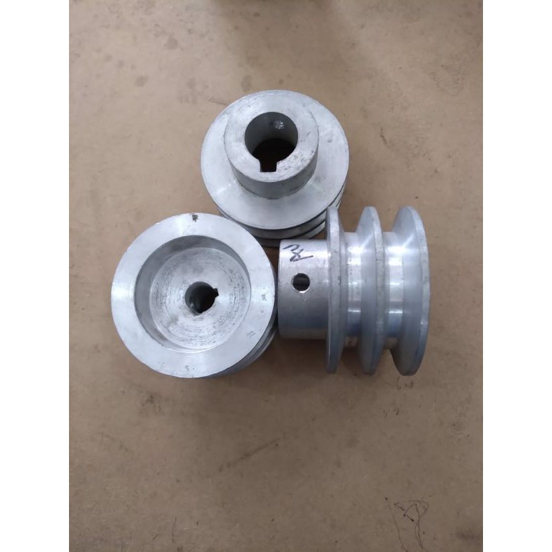 Jual Pully Engine 3Inch As 24mm Double v-belt | Shopee Indonesia