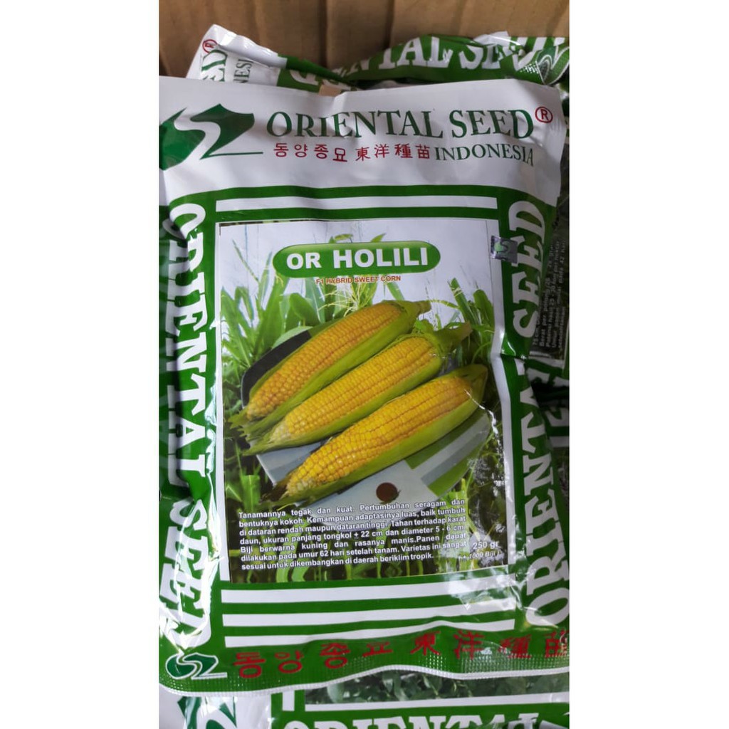 Jual Benih Jagung Manis OR HOLILI 1000 biji dari Oriental Seed | Shopee ...