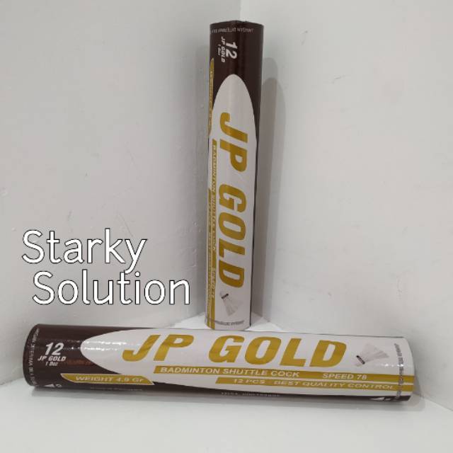 Jual Shuttlecock Kok Kock JP Gold Bulutangkis Badminton Original ...