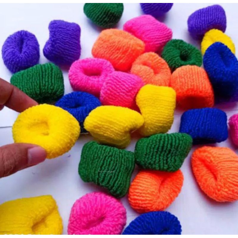 Jual Donatt warna bolong Rp. 13,000/pk | Shopee Indonesia