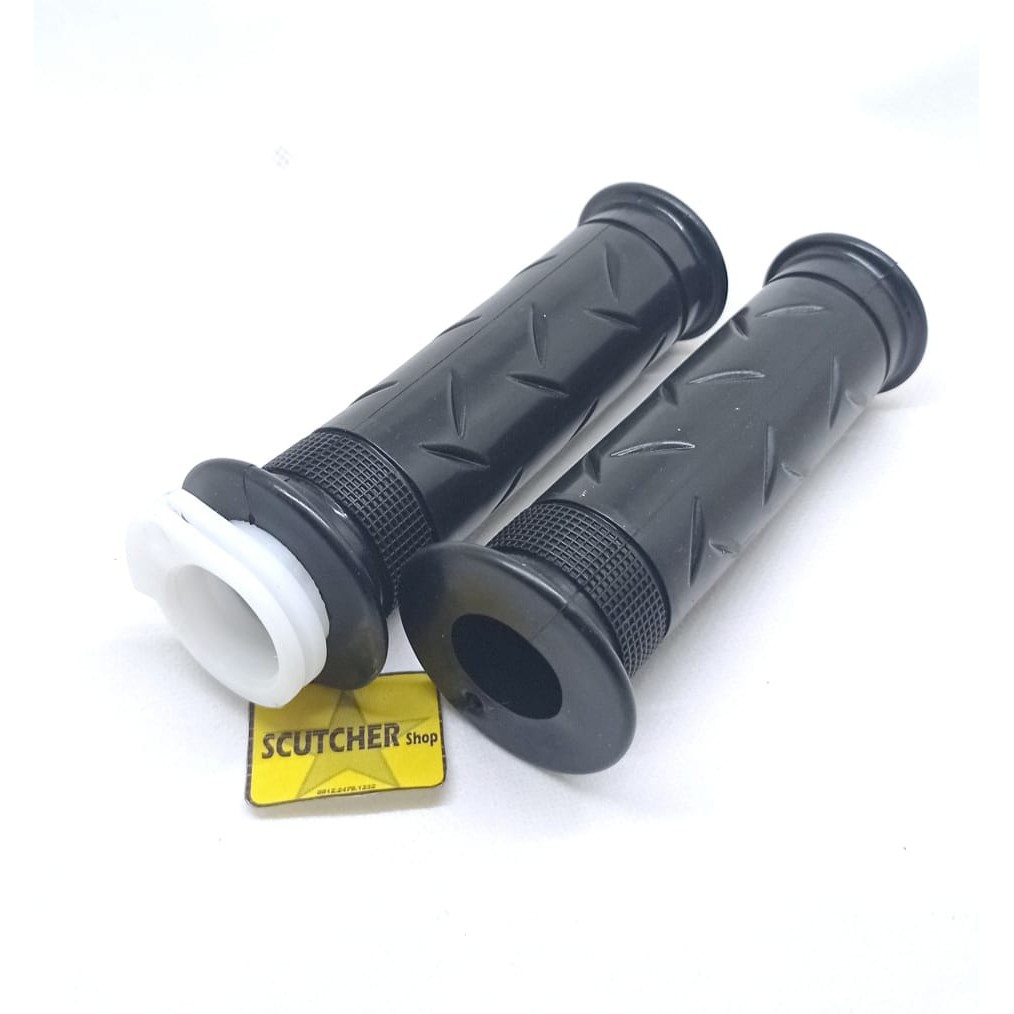 Jual Hand Grip-Handle Grip-Handfat assy set Karisma Old-X & Supra Lama ...