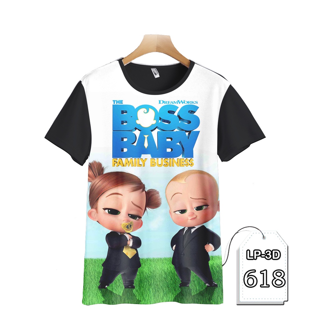Jual Baju The Boss Baby Baju Cartoon Animasi Anak #LP3D-618 | Shopee ...