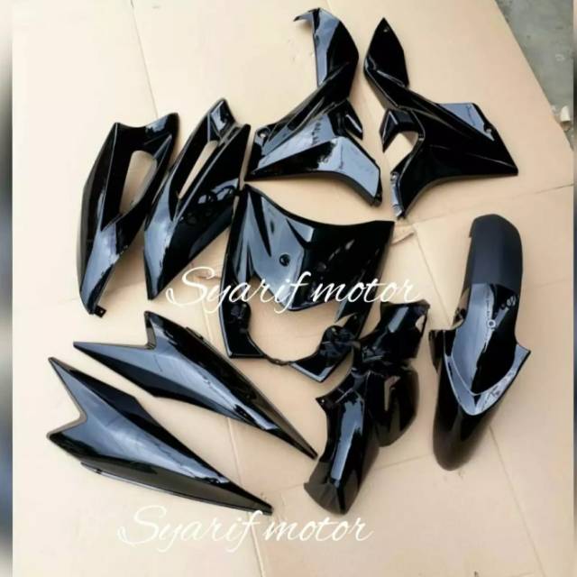 Jual Body Halus Honda Blade lama hitam polos full | Shopee Indonesia