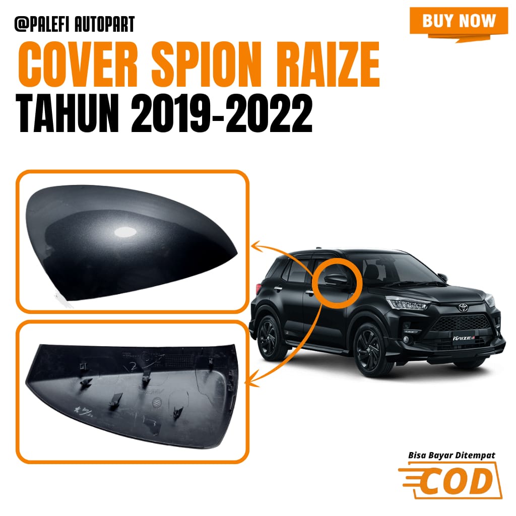 Jual CAVER / COVER SPION RAIZE TAHUN 2019 2020 2021 2022 | Shopee Indonesia