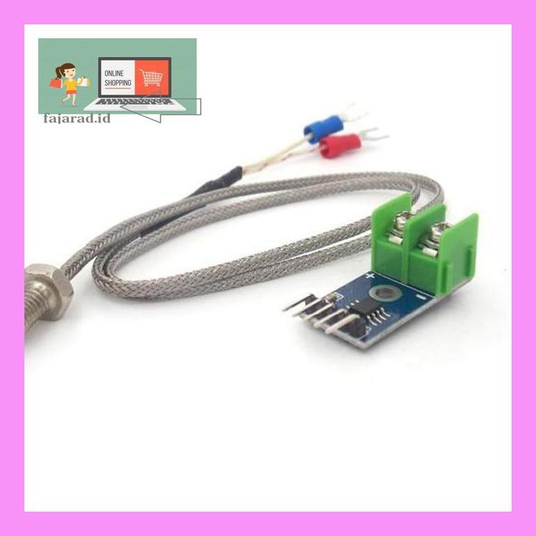 Jual Fardd0R5 K Type Thermocouple Sensor Max6675 High Temperature ...