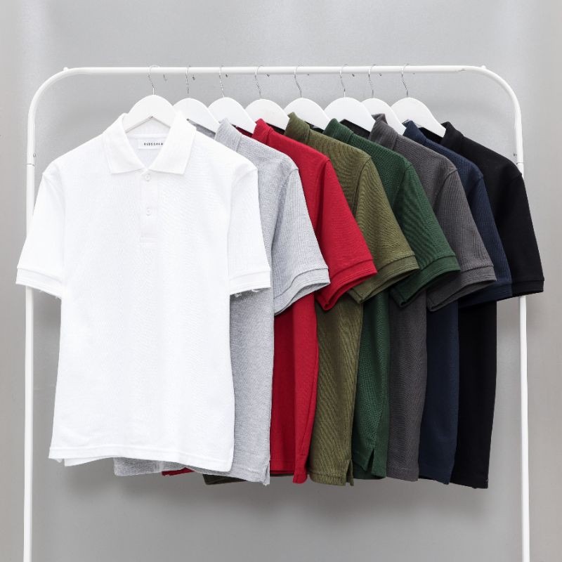 Jual KAOS POLO POLOS PREMIUM / KAOS POLO CASUAL UNISEX | Shopee Indonesia