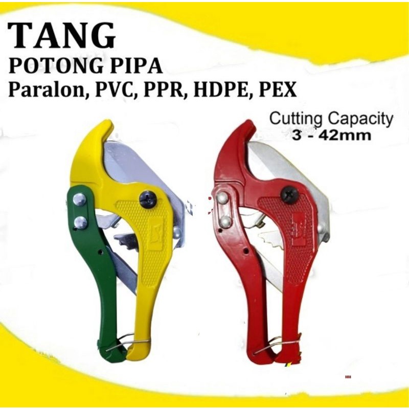 Jual Gunting pipa alat tang potong pipe cutter cutting selang PVC PPR HDPE PEX PARALON | Shopee ...
