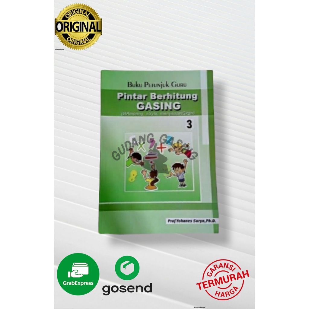 Jual Buku Petunjuk Guru Matematika GASING bagian 3 Karya Prof. Yohanes ...