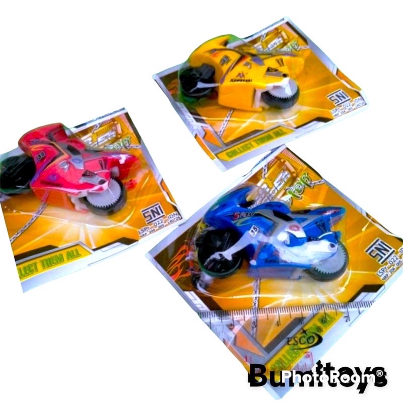 Jual mainan moto gp spin go pullback besar / auto bike / motor gp ...