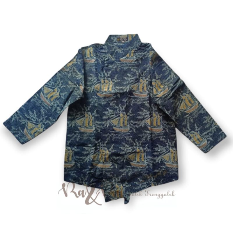 Jual Pakaian adat jawa/Surjan khas Trenggalek motif Surga di Pantai ...