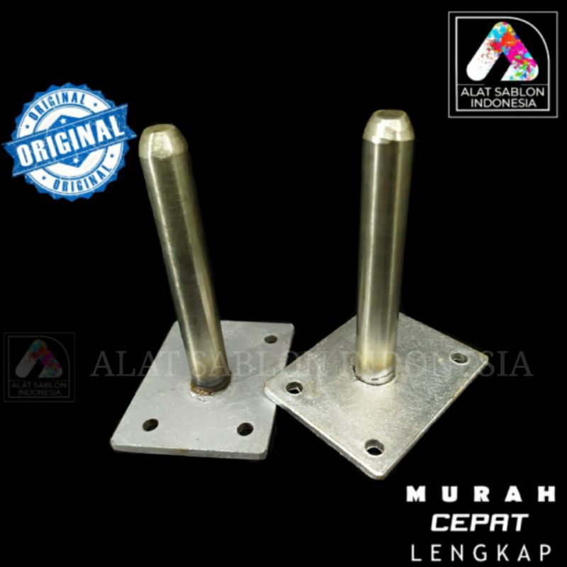 Jual AS PIN 12MM STOPPER STAINLESS REGISTER ALAT SABLON | Shopee Indonesia