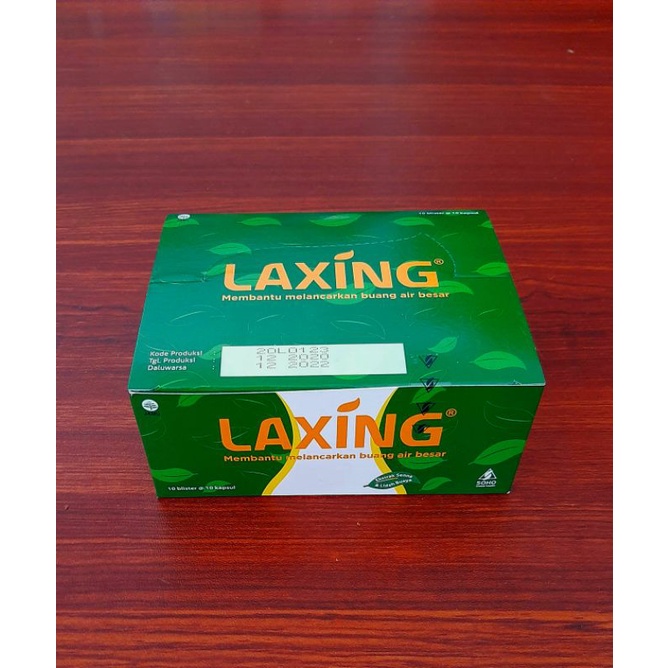 Jual Laxing Kapsul Baru (1 Box = 10 Strip = 100 pcs) | Shopee Indonesia