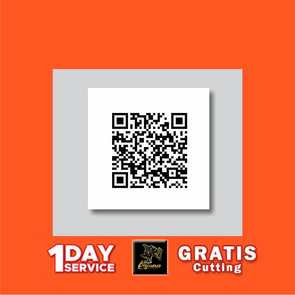 Jual SKVQR 10-15 Stiker QR Code Pertalite My Pertamina QR Code Biosolar ...