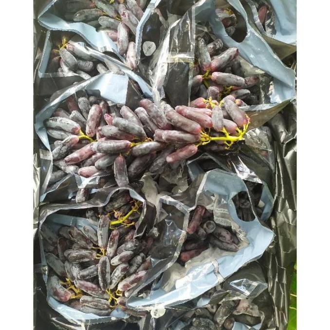 Jual Australian Sweet Saphire ( Anggur Hitam Lonjong Tanpa Biji ) 1kg ...