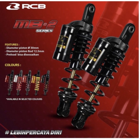 Jual Shockbreaker RCB Tipe MB-2 Vario 330mm Shock Racing Boy Original ...