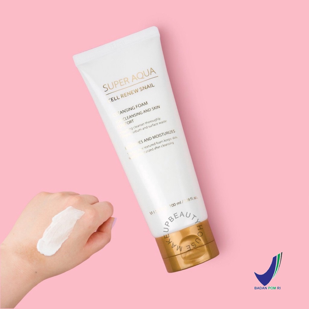 Jual MISSHA Super Aqua Snail Cleansing Foam (100ml) | Shopee Indonesia