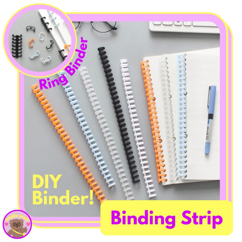 Jual Dhilla Stuff – Tulang binder DIY | DIY Plastic Binder Binding ...